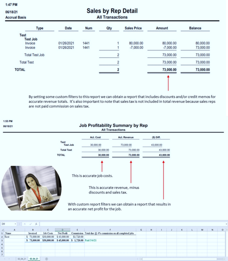 QuickBooks Financial Reports, Cash Flow and how…